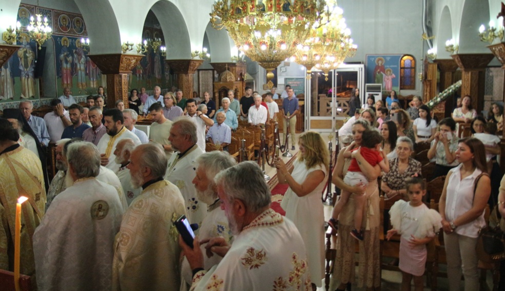 Απο τον εορτασμό των ονομαστηρίων του Σεβασμιότατου Μητροπολίτη μας κ.κ ...